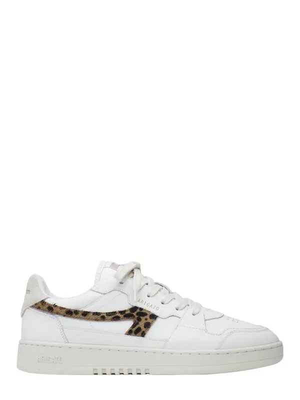 Axel Arigato Low Top Sneakers With Leopard Detail - Whiteleopard