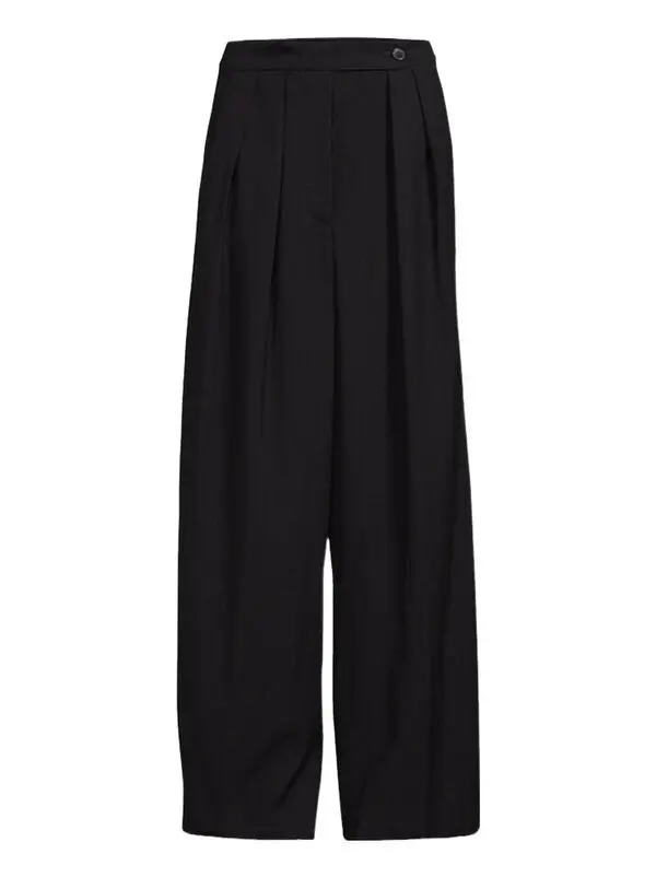 Dries Van Noten Pleated Trousers - Black