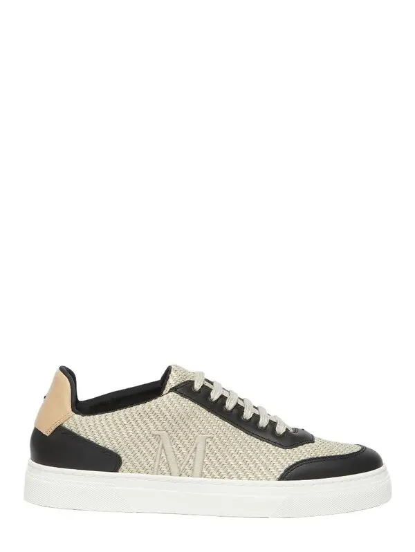 Max Mara Logo Low-top Sneakers - White