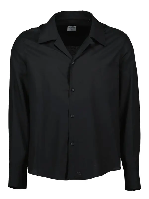 COURREGES Courrges Ac Button-up Shirt - Black