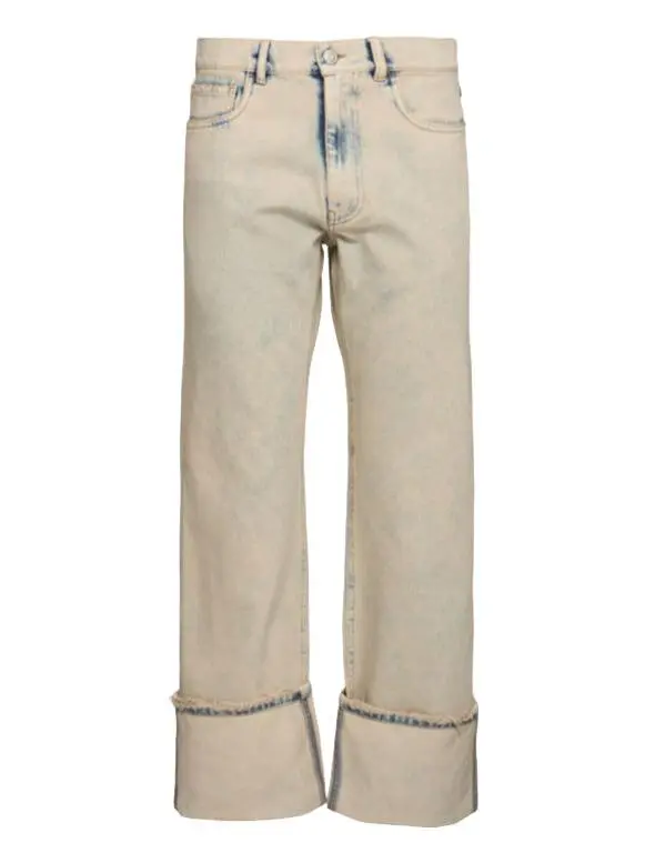 Coperni Boyfriend Jeans - Nude