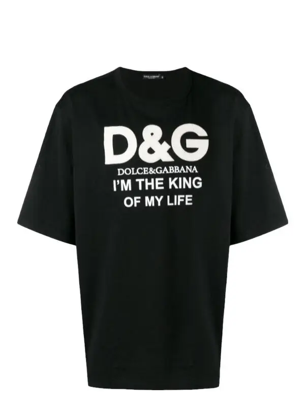 Dolce & Gabbana Short-sleeved T-shirt - Black