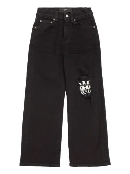Amiri Belt Loops Trousers - Black
