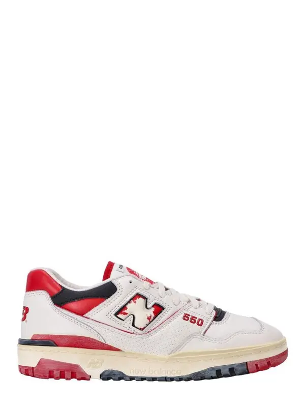 NEW BALANCE 550 "n" Logo Panel Sneakers - White