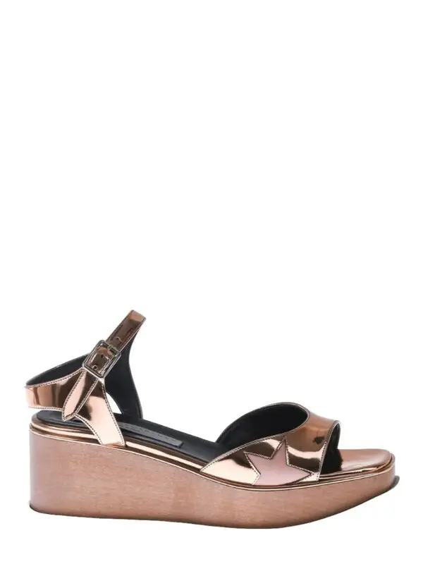 Stella McCartney Clasp Platform Sandals - Nude