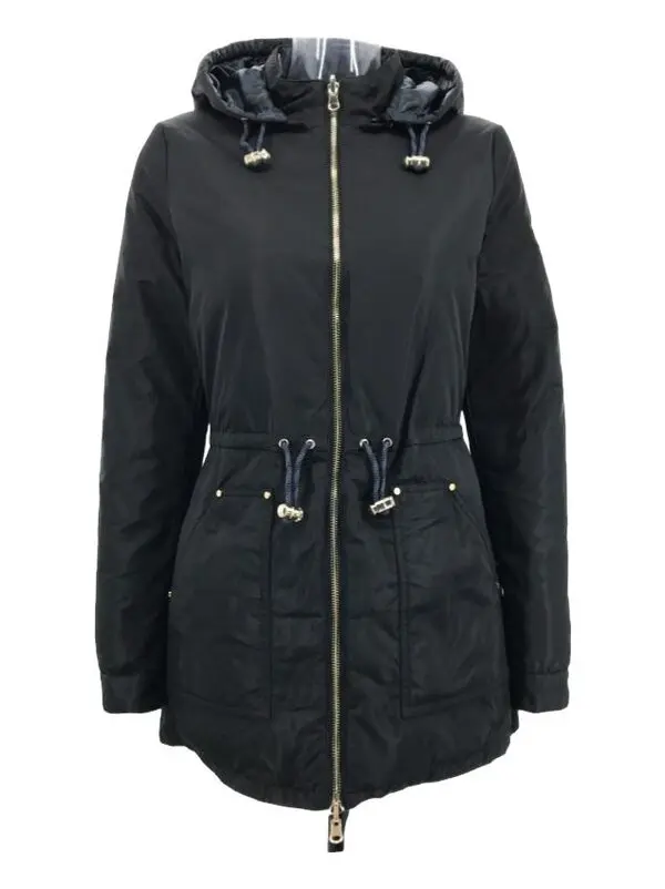Emporio Armani Hooded Casual Jacket - Black