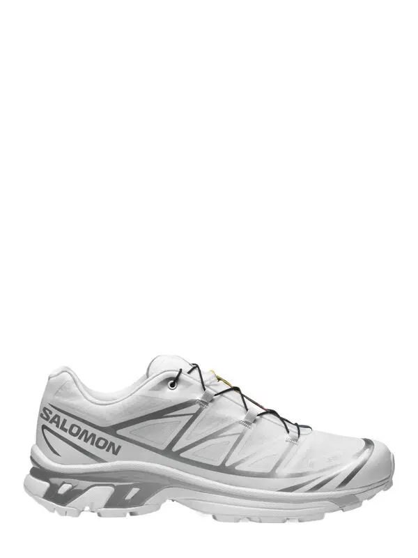 SALOMON Xt-6 Gore-tex Logo Printed Sneakers - White/white/ Ftw Silver