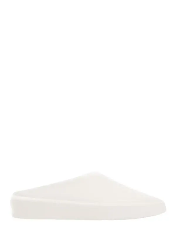 Fear Of God Logo Casual Slip-on Mules - White