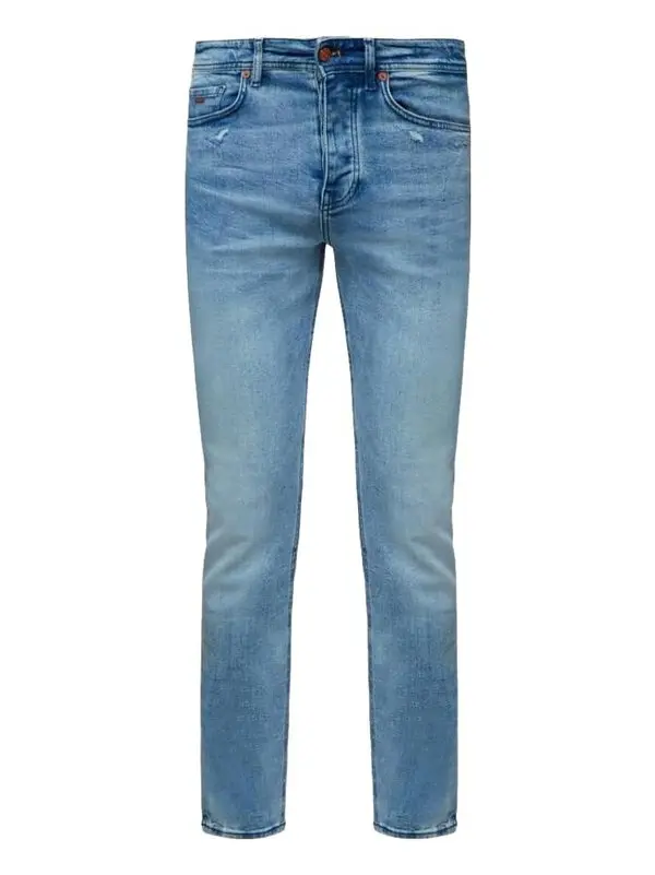Hugo Boss Straight Leg Jeans - Blue