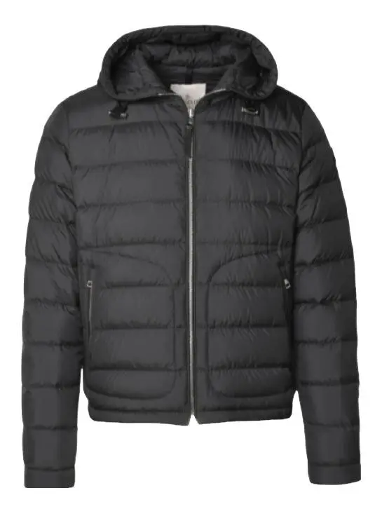 Moncler Sestriere Hooded Down Jacket - Black