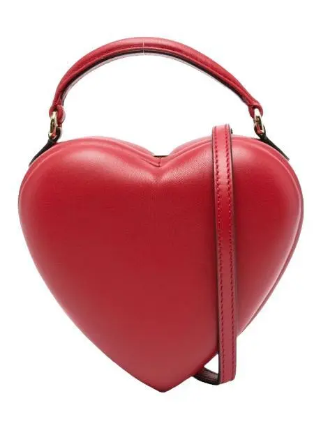 Moschino Heart-shaped Quilted Tote Bag - Red