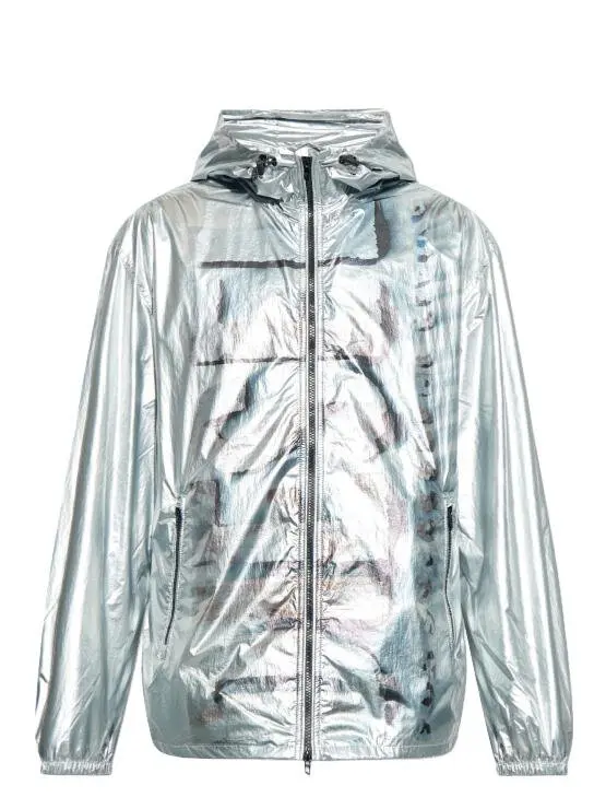 DIESEL® J-otte Hooded Jacket - Silver
