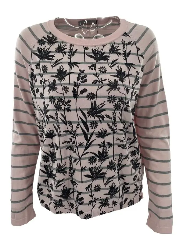 Max Mara Long-sleeved T-shirt - Gray