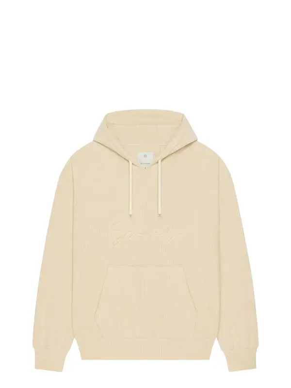 Givenchy Logo Detailed Drawstring Hoodie - Clay