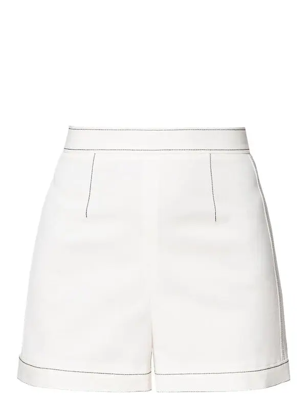Red Valentino Tailored Shorts - White