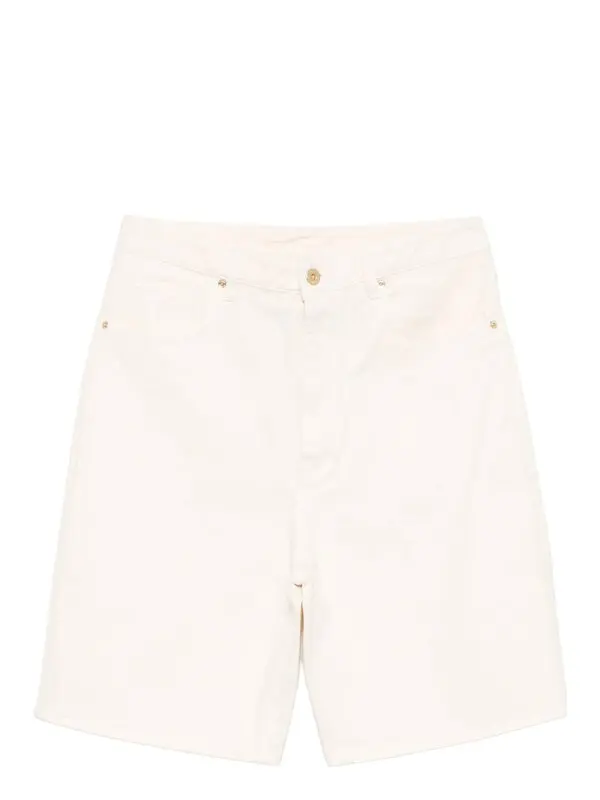 Drole De Monsieur Belt Loop Shorts - White