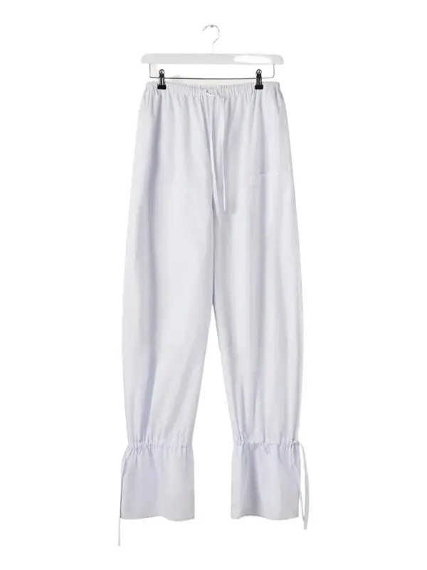 LEMAIRE Drawstring Fastening Parachute Trousers - White