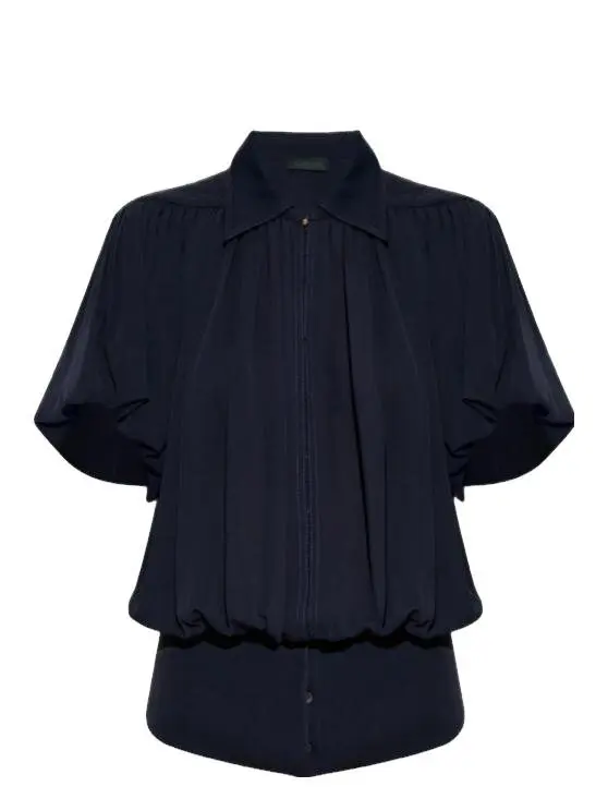 LANVIN Pleated Shirt - Black