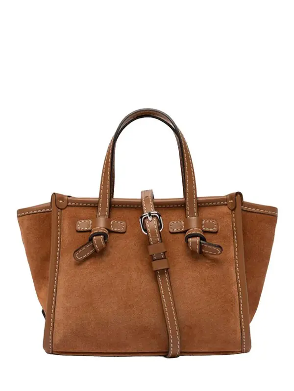 GIANNI CHIARINI Miss Marcella Shoulder Bag - Caramel