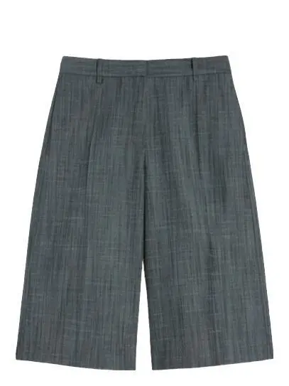JIL SANDER Pressed Creased Shorts - Deep Sky Color
