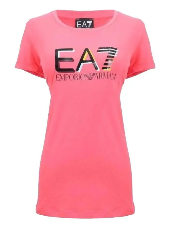 EA7 Logo T-shirt - Pink