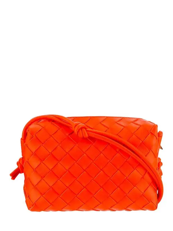 Bottega Veneta Loop Mini Camera Bag - Red