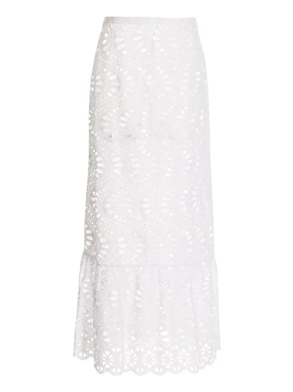 Giambattista Valli Lace Skirt - White