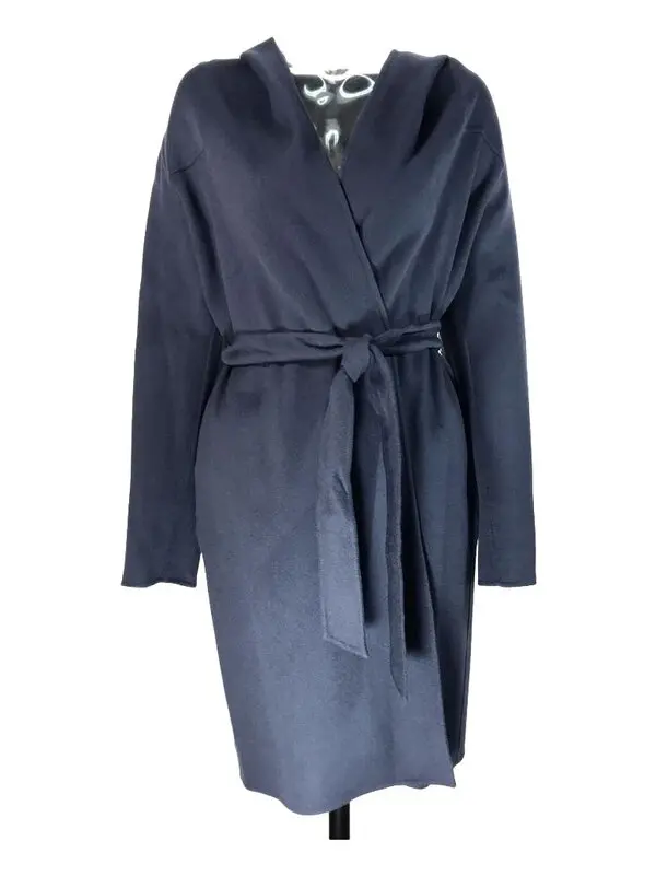 Max Mara Long Sleeved Coat - Blue