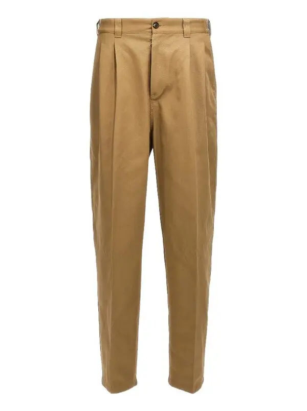 MAISON MARGIELA Pendleton Yoke Pants - Brown
