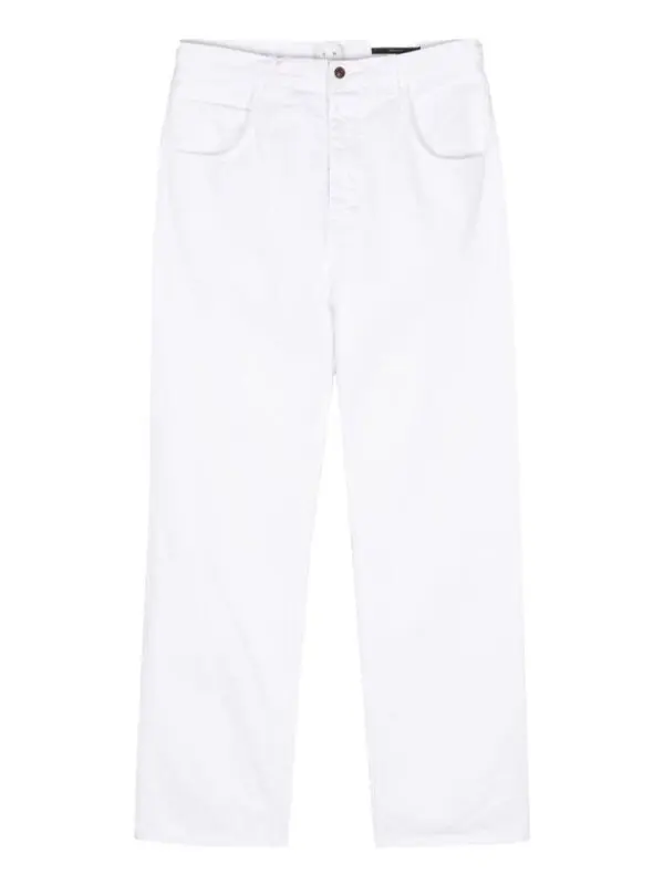 HAIKURE Logan Classic Fit Jeans - White