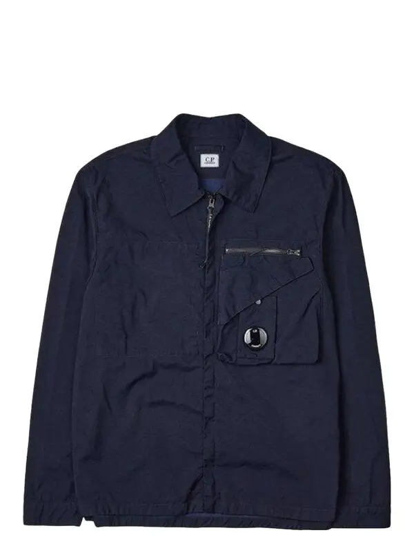 C.P. COMPANY Lens Detail Shirt Jacket - Black