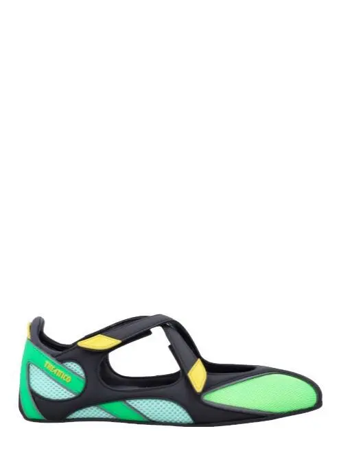 Attico The Floor 01" Ballerina Flats - Black