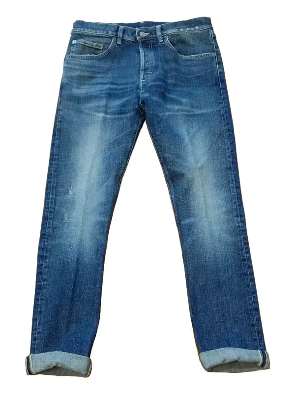 DONDUP Straight Leg Jeans - Blue