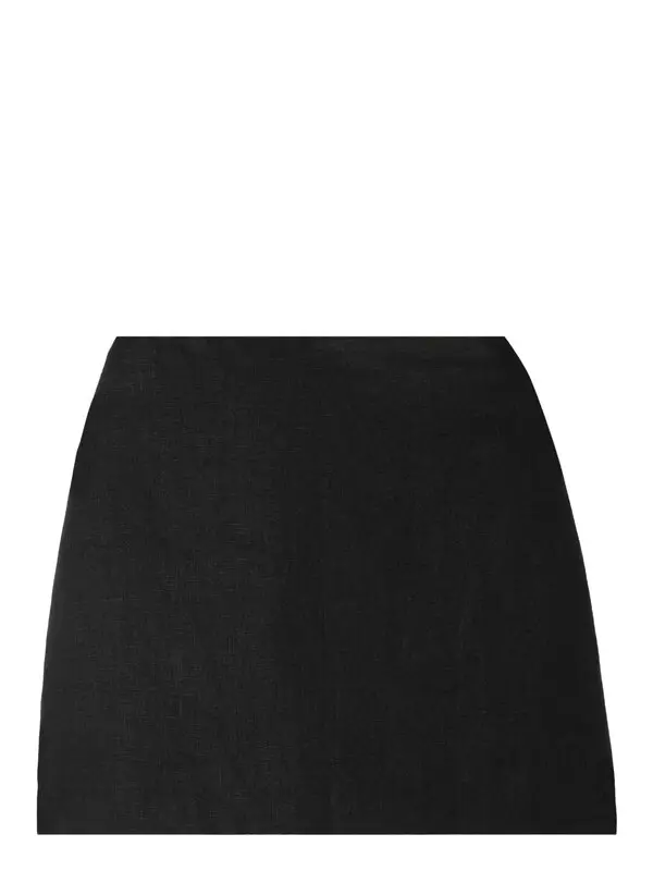 Posse A-line Skirt - Black