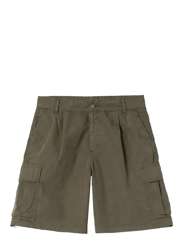Carhartt Work In Progress Pleated Cargo Shorts - Green