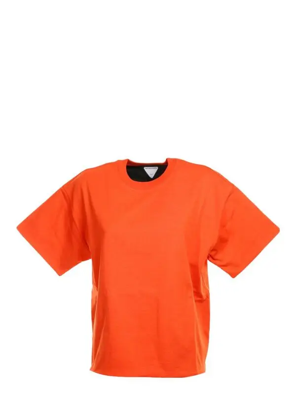 Bottega Veneta Crewneck T-shirt - Orange