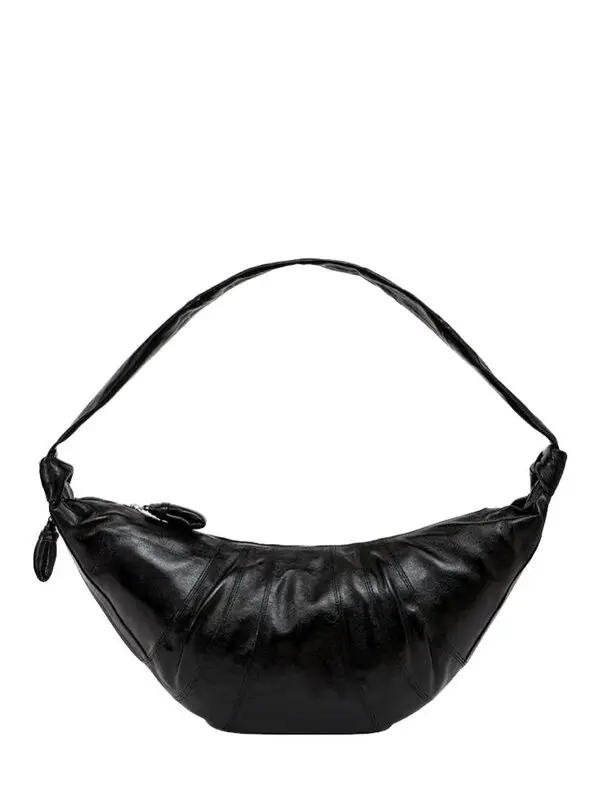 LEMAIRE Large Croissant Leather Bag - Forest