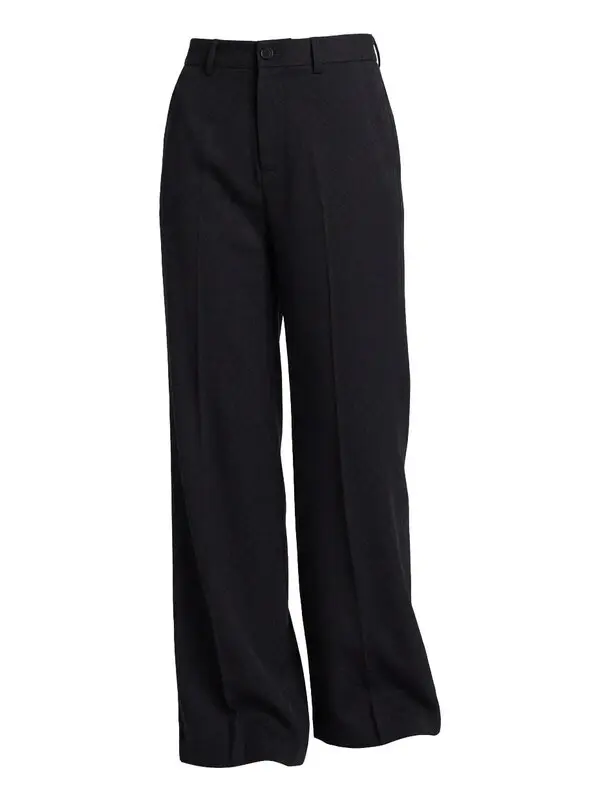 Gucci Jacquard Wide Leg Trousers - Dark Blue