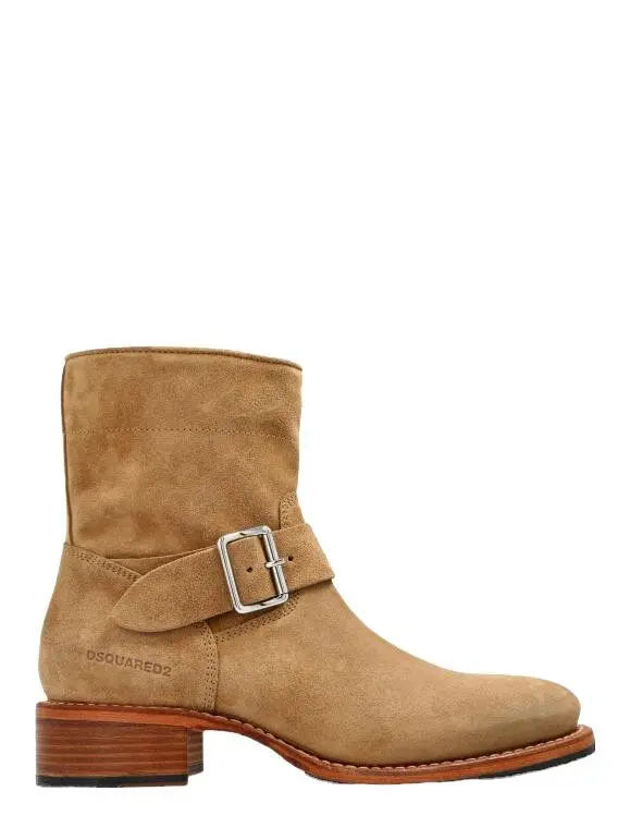 Dsquared2 Harley Ankle Boots - Brown