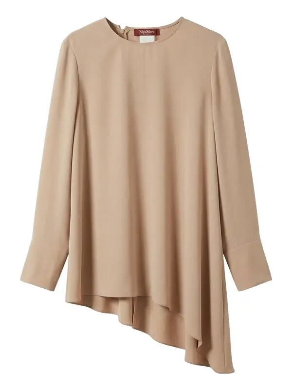 Max Mara Long Sleeve T-shirt - Nude