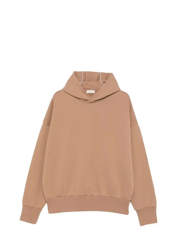 Fear Of God Drop Shoulder Long Sleeve Hoodie - Nude
