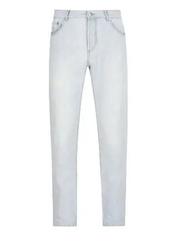 Brunello Cucinelli Straight Leg Jeans - White