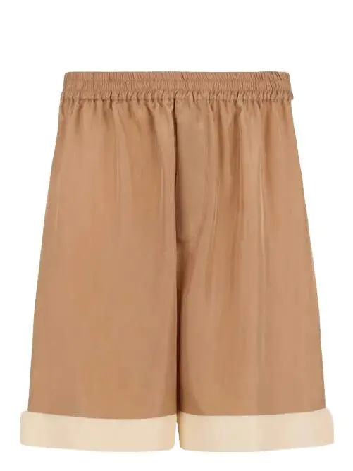 Dsquared2 Bowling Satin Shorts - Brown