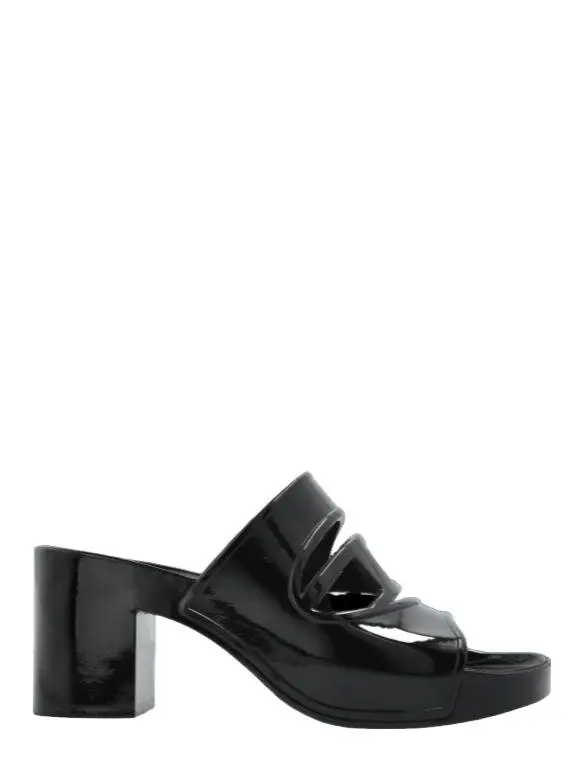 DIESEL® Bonnie Block Heel Sandals - Black