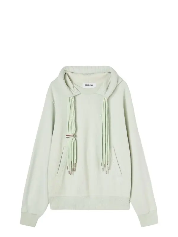 AMBUSH Multi-cord Long-sleeve Hoodie - White