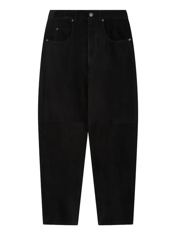 Isabel Marant Étoile Suede Trousers - Black