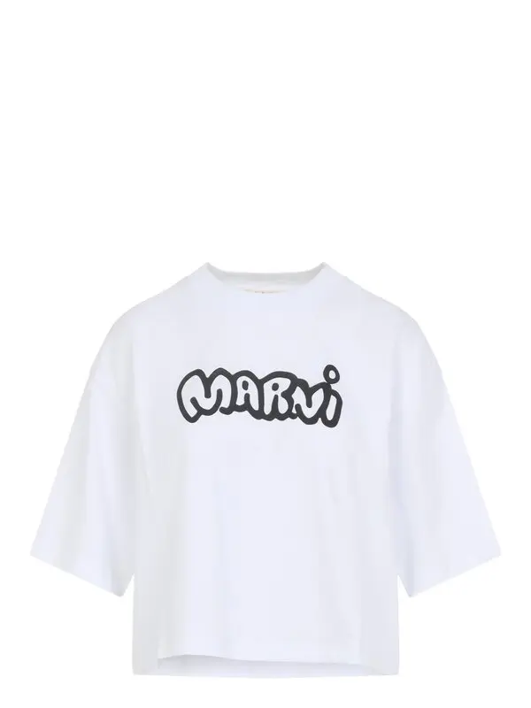 Marni Logo T-shirt - White