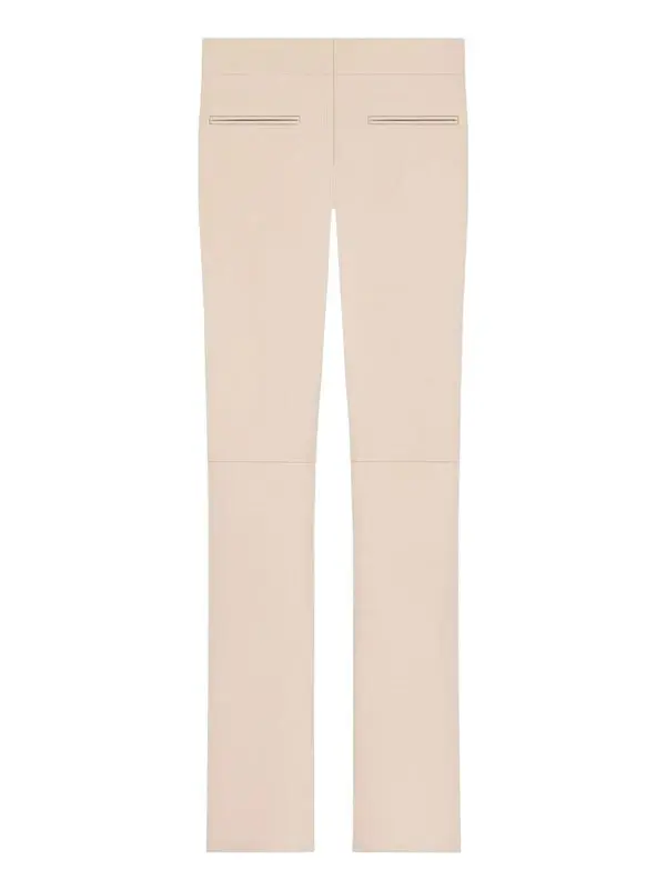 COURREGES Bootcut Pants With Adjustable Ankle Straps - Nude