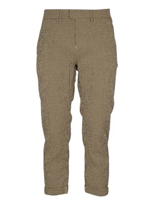 DONDUP Belt Ring Casual Pants - Brown