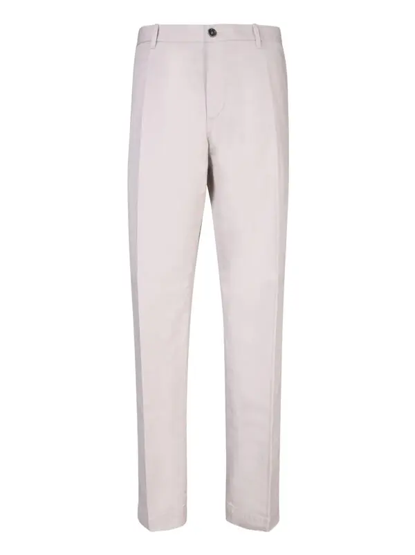 NINE:INTHE:MORNING Belt-loop Casual Pants - Ivorywhite